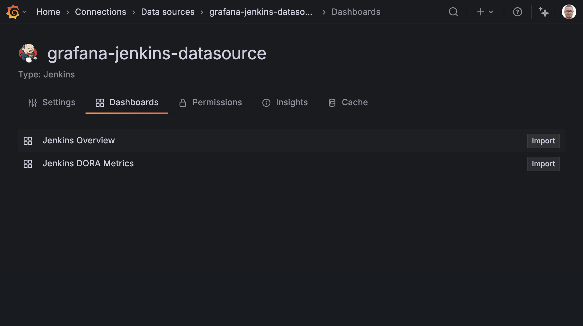 Jenkins data source for Grafana | Grafana Enterprise Plugins documentation