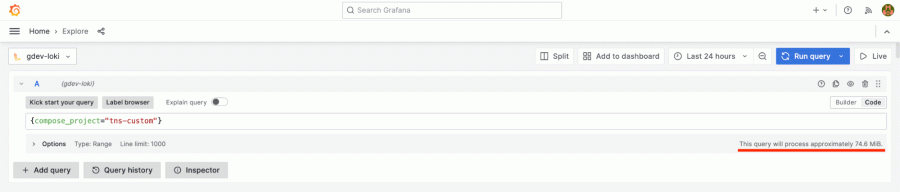 Write Loki queries easier with Grafana 9.4: Query validation, improved autocomplete, and more ...