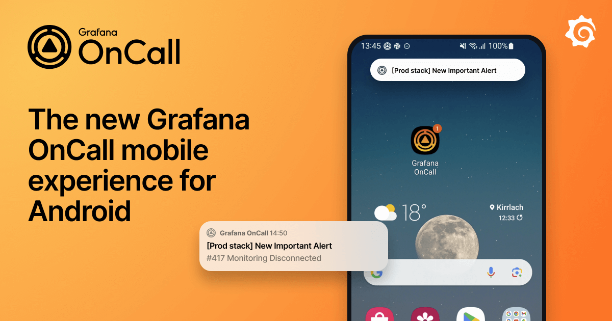 Grafana OnCall mobile app notifications: The new and improved experience for Android users ...