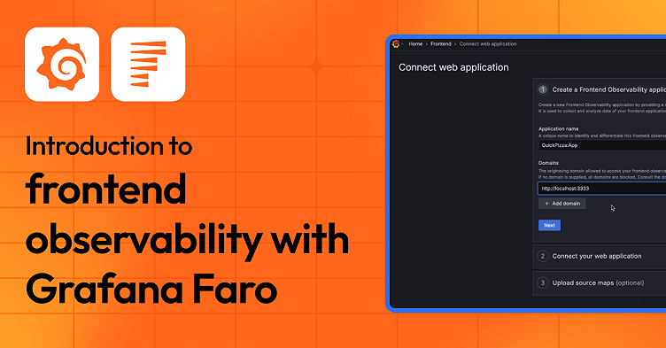 How to get started with frontend observability: A quick Grafana Faro example | Grafana Labs