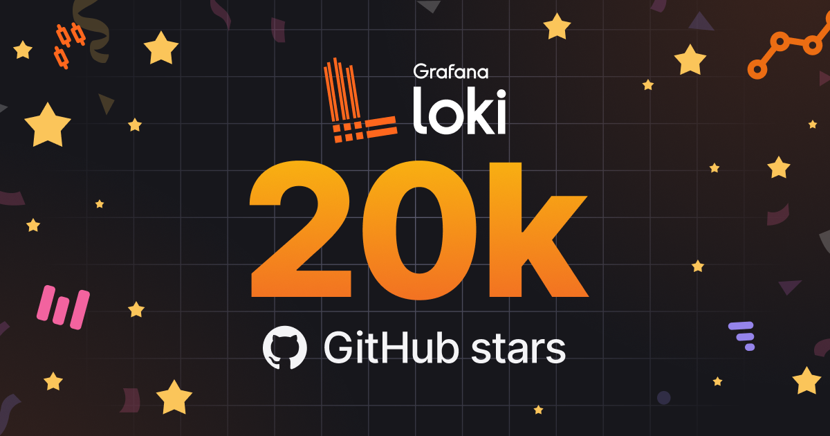 Grafana Loki hits 20K GitHub stars: 20 fun facts about the open source logging project | Grafana ...