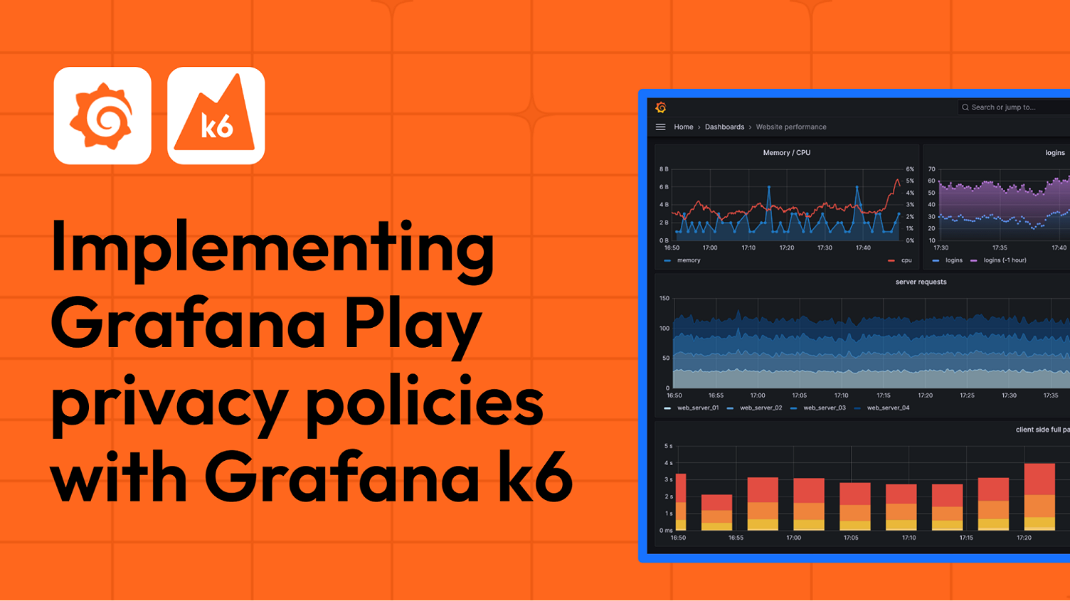 Implementing Grafana Play privacy policies with Grafana k6: A behind-the-scenes look | Grafana Labs