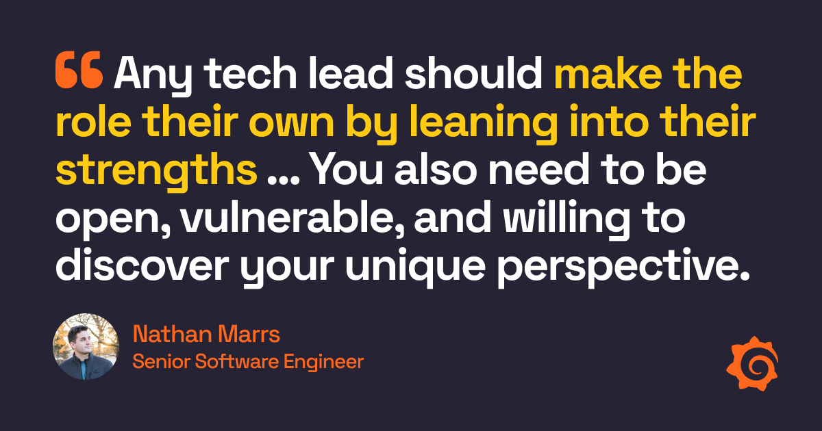 Inside the life of a tech lead at Grafana Labs | Grafana Labs