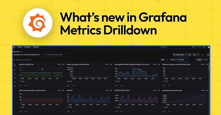 Grafana Drilldown apps: the improved queryless experience formerly known as the Explore apps ...