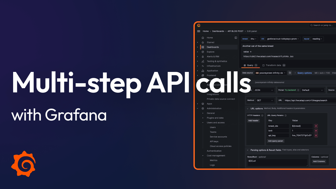 How to perform multi-step API calls with Grafana | Grafana Labs