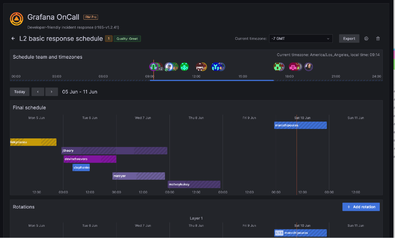 A better Grafana OnCall: web-based scheduling, mobile app, email support | Grafana Labs