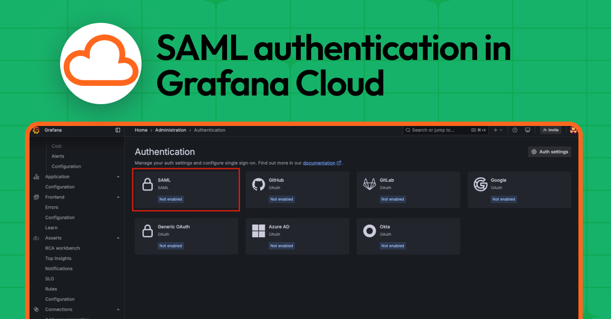 SAML authentication in Grafana Cloud: a guide for easy configuration | Grafana Labs