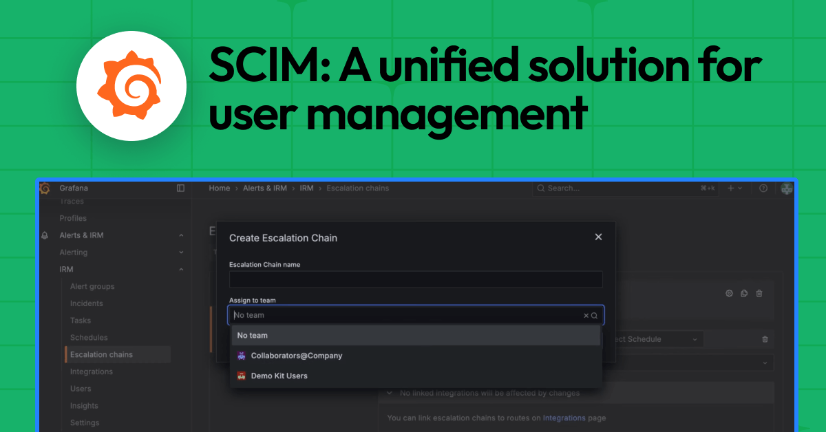 Introducing SCIM provisioning in Grafana: Enterprise-grade user management made simple | Grafana ...
