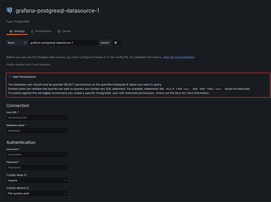 Data source security in Grafana: Best practices and what to avoid | Grafana Labs