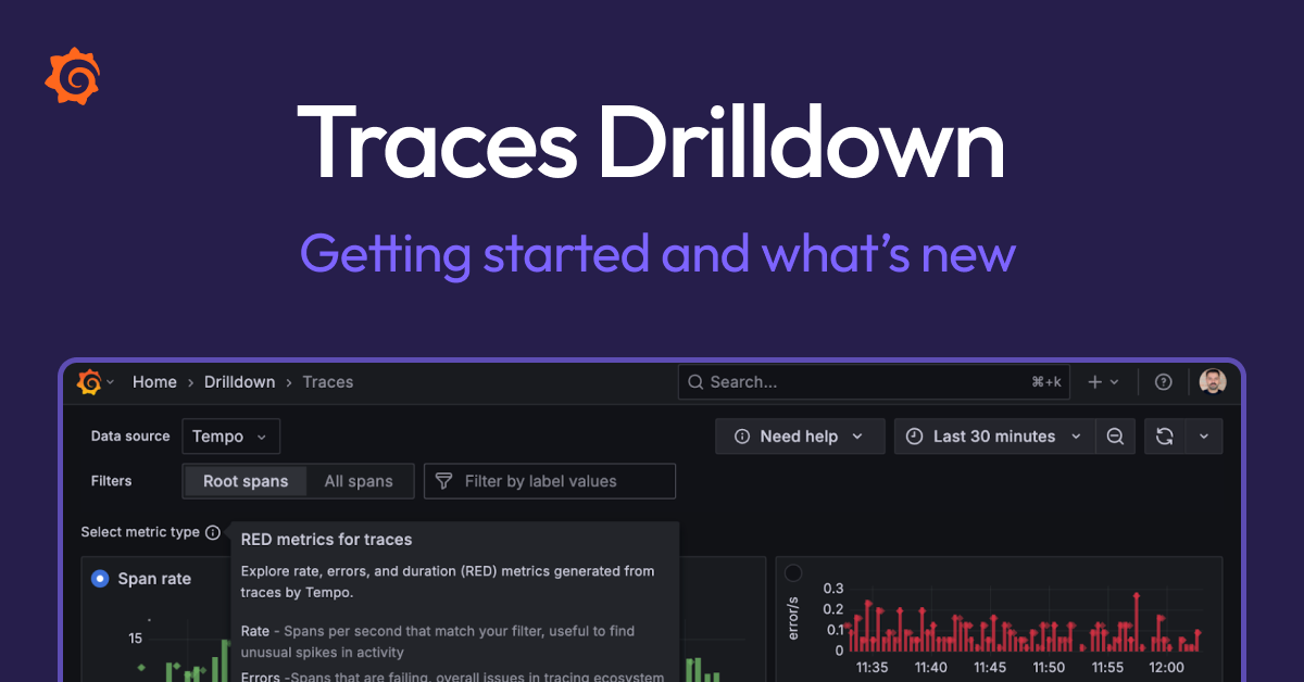 Queryless tracing for faster root-cause analysis: Grafana Traces Drilldown is generally ...