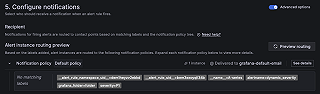 Example of dynamic labels in alert instances | Grafana documentation