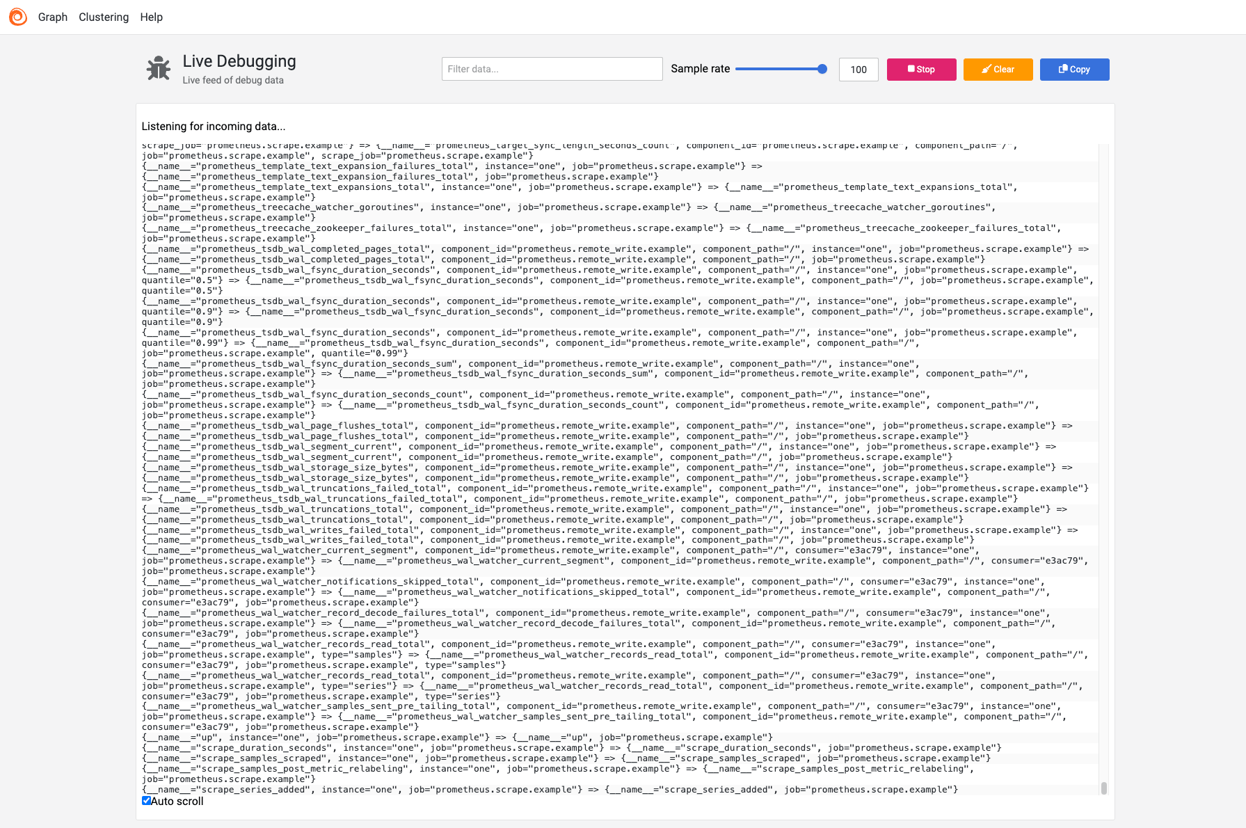 Debug Grafana Alloy | Grafana Alloy documentation