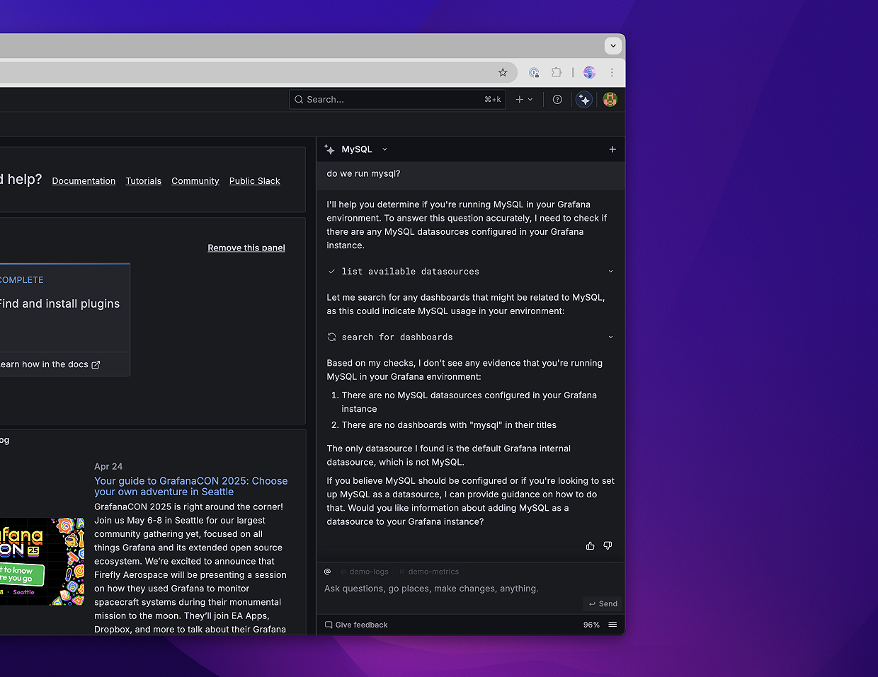 Grafana Assistant (Preview) | Grafana Cloud documentation