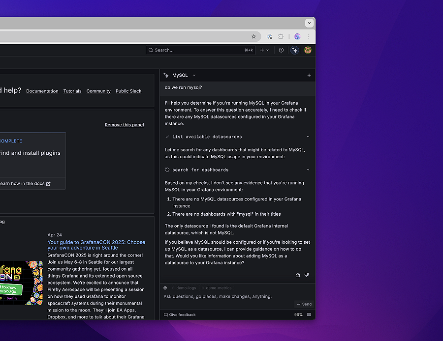 Grafana Assistant Preview Grafana Cloud Documentation