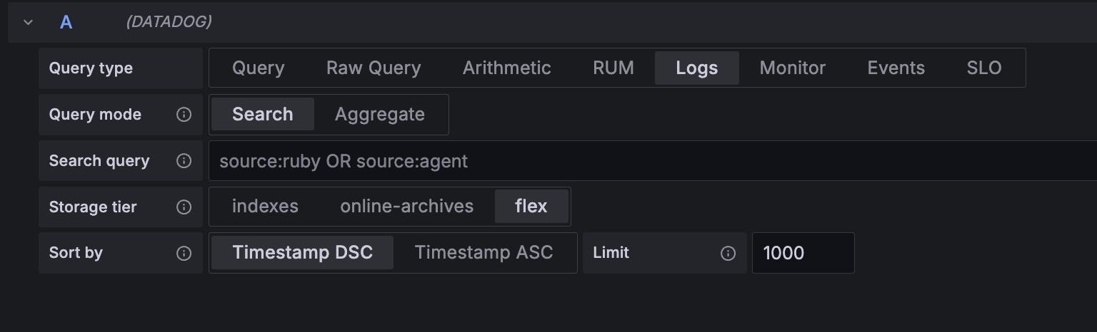 Datadog Flex Logs | Grafana Labs