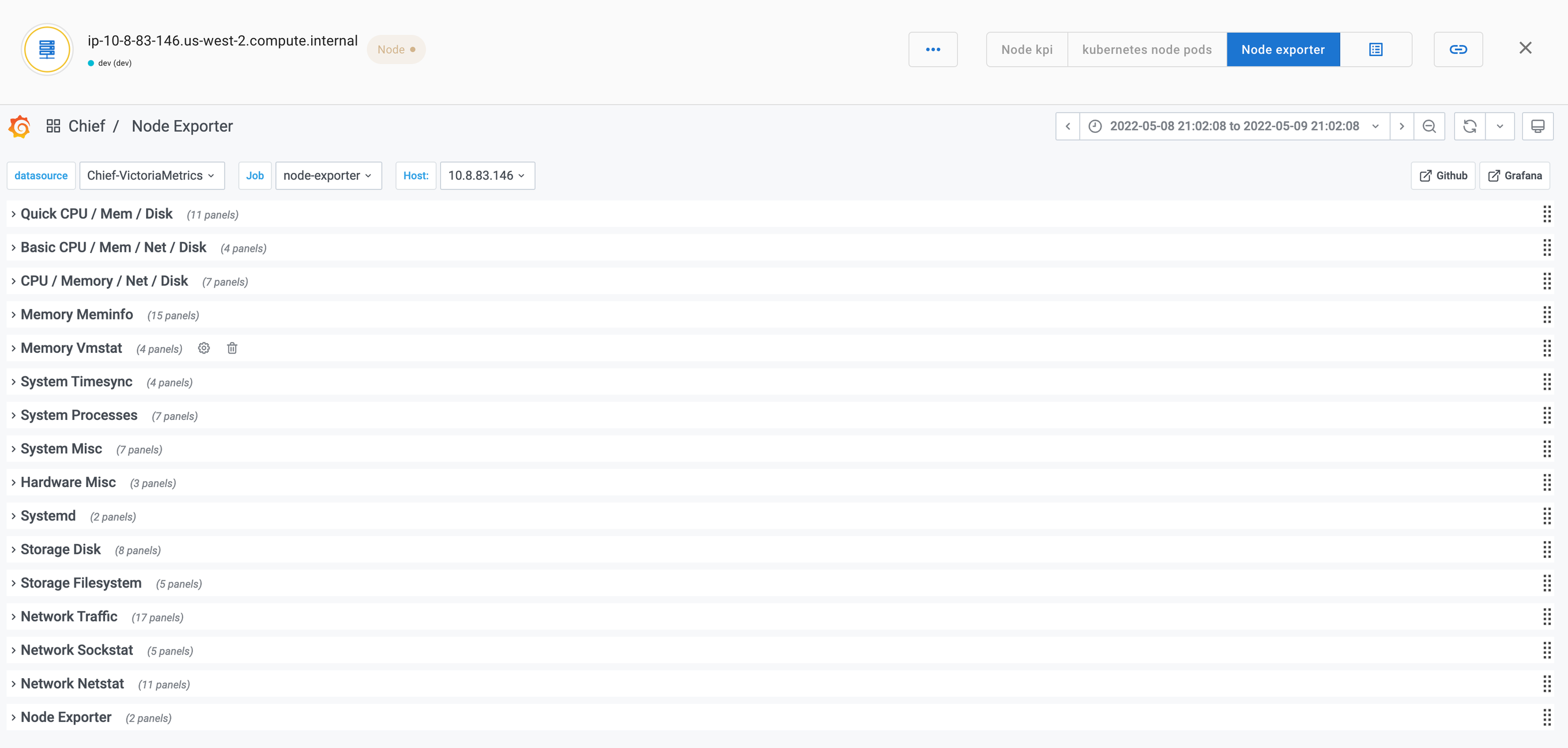 Configure Node exporter to generate Prometheus metrics | Grafana Cloud documentation