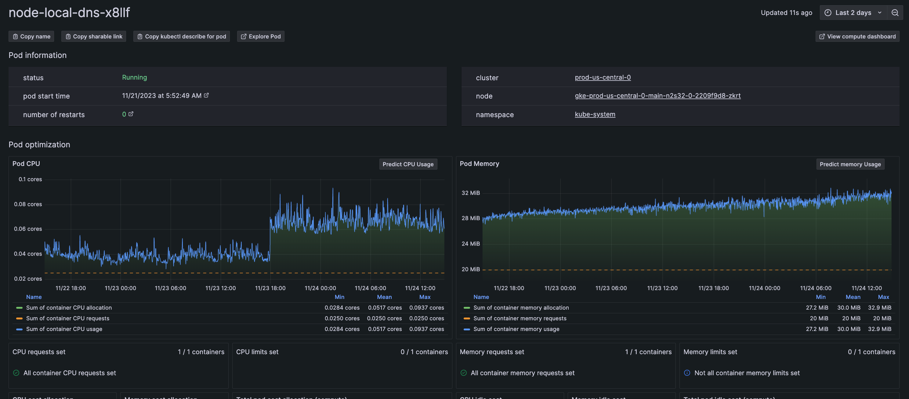 Optimize Resource Usage And Efficiency Grafana Cloud Documentation