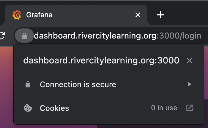 Set up Grafana HTTPS for secure web traffic | Grafana documentation