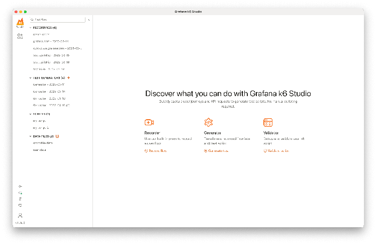 Grafana k6 Studio | Grafana k6 documentation