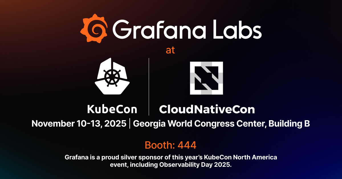 KubeCon North America 2025 | Grafana Labs | Grafana Labs