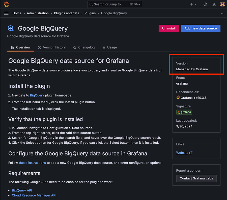 Managed Plugins | Grafana Labs
