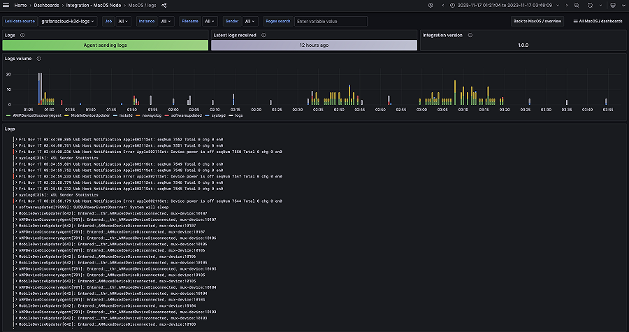 macOS service monitoring made easy | Grafana Labs