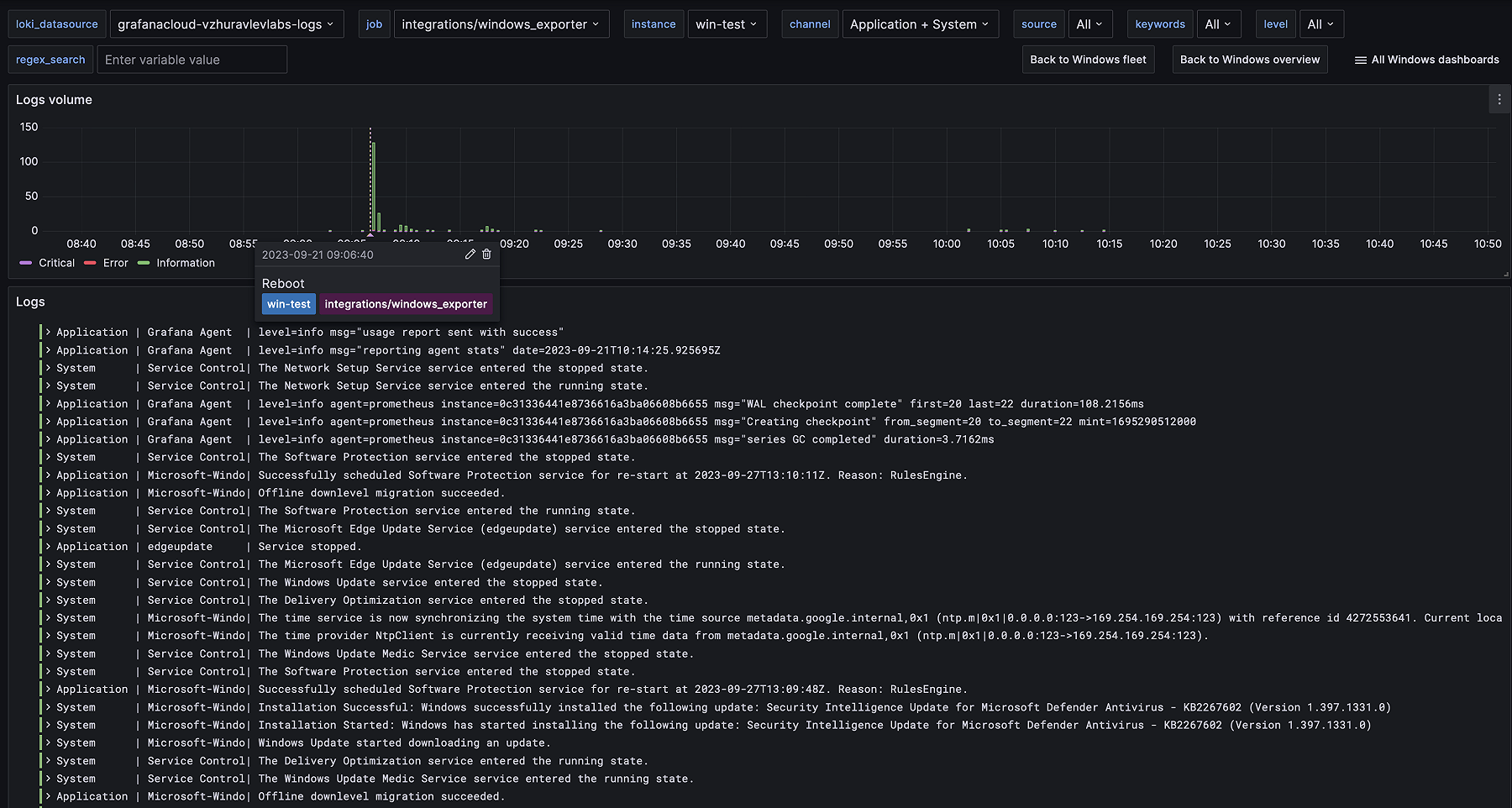 Windows monitoring made easy | Grafana Labs