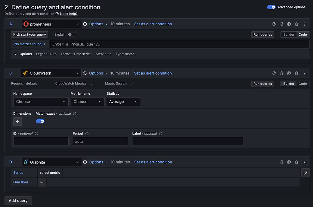 Grafana Alerting | メトリクスとログにアラートを設定