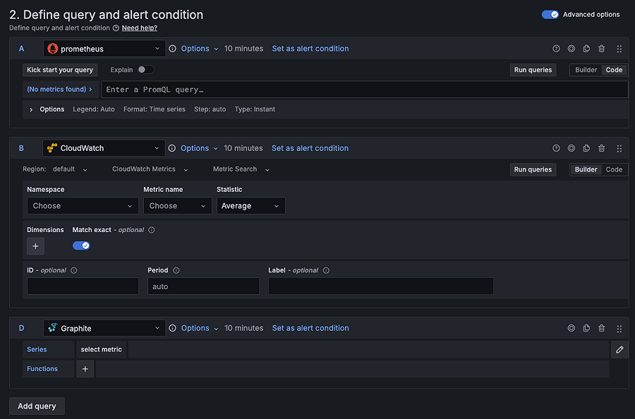 Grafana Alerting | メトリクスとログにアラートを設定