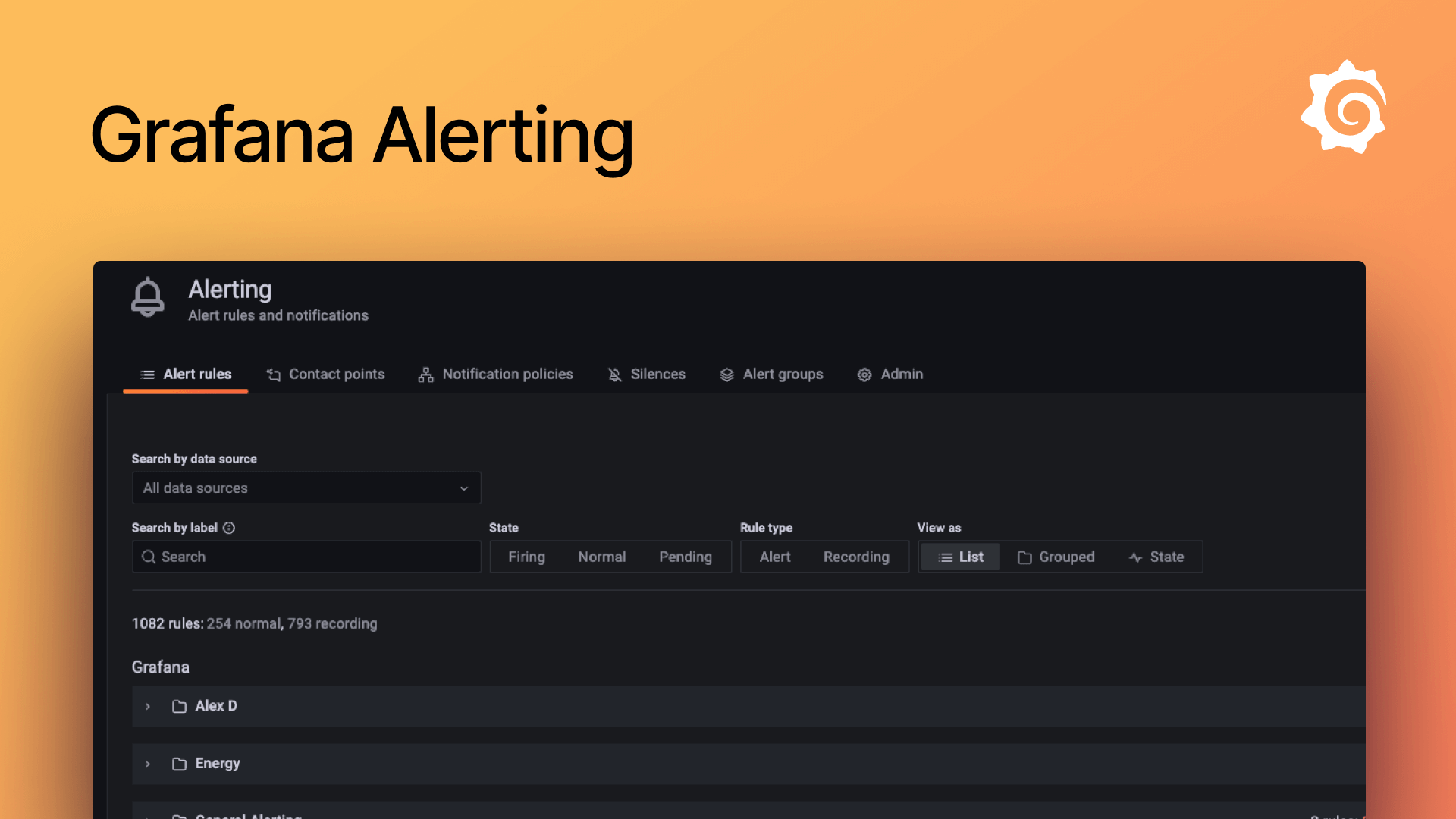 Create and unify alerts at scale | Grafana Alerting