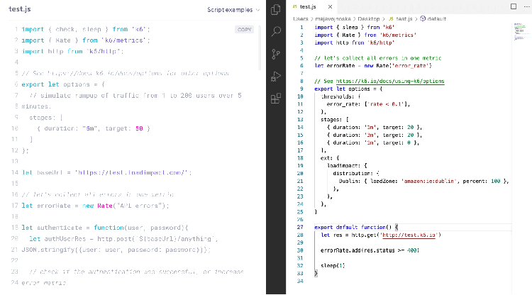 Grafana Cloud k6 | Performance testing tool