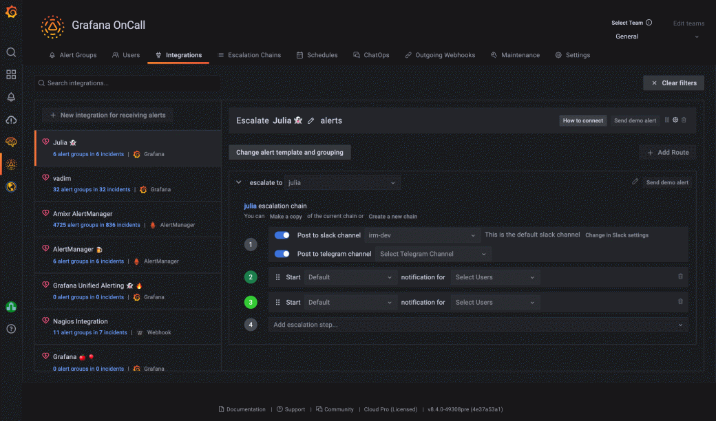 Grafana OnCall | On-call management system