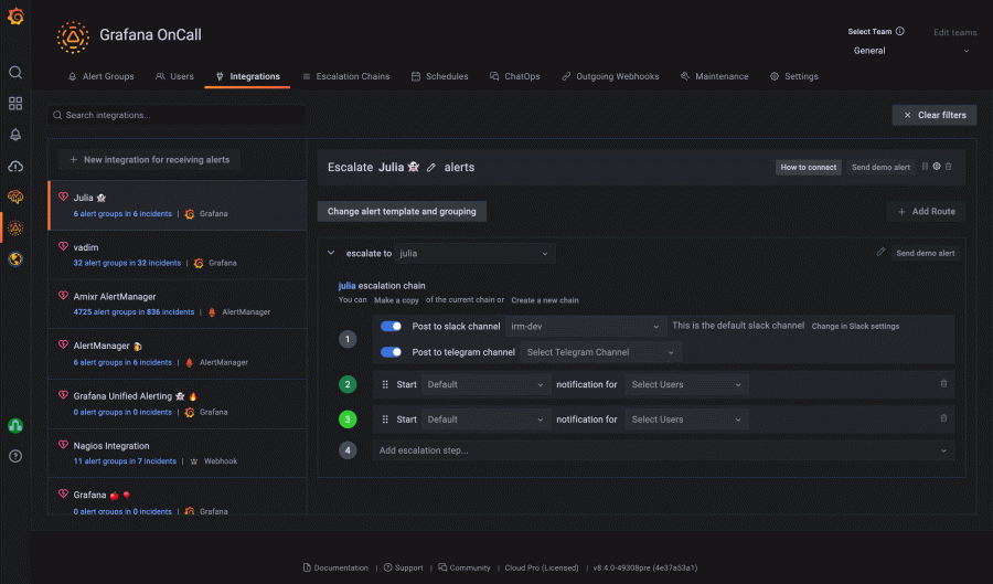 Grafana OnCall | On-call management system