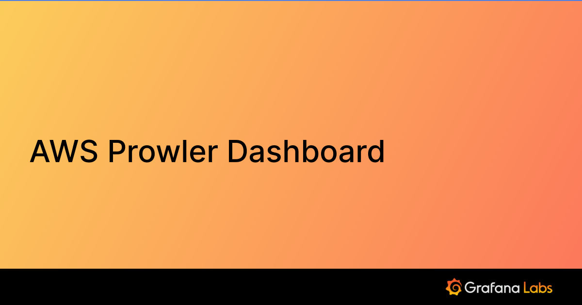 AWS Prowler Dashboard | Grafana Labs