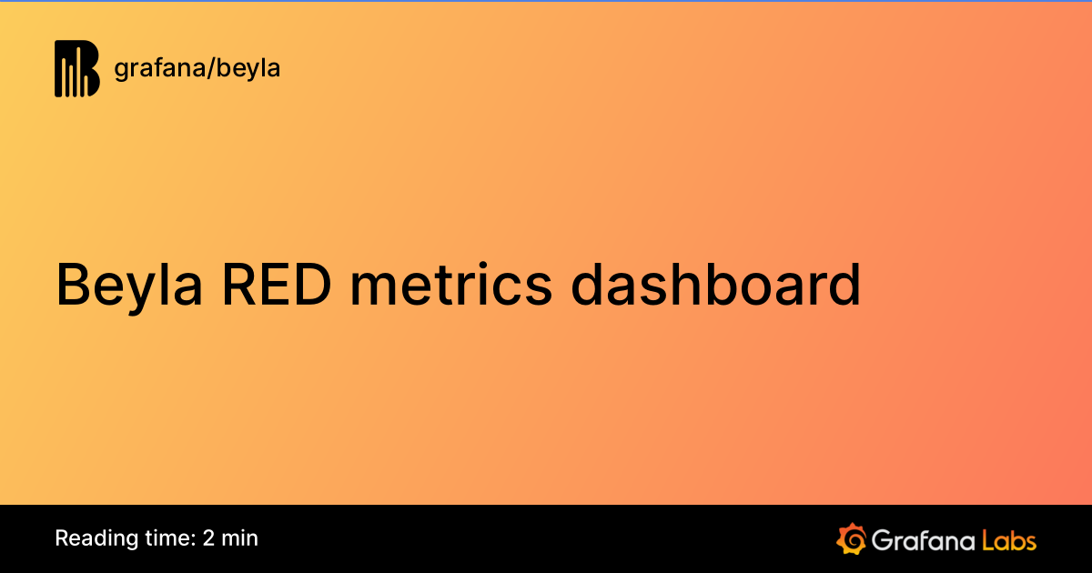 Beyla RED metrics dashboard | Grafana Beyla documentation