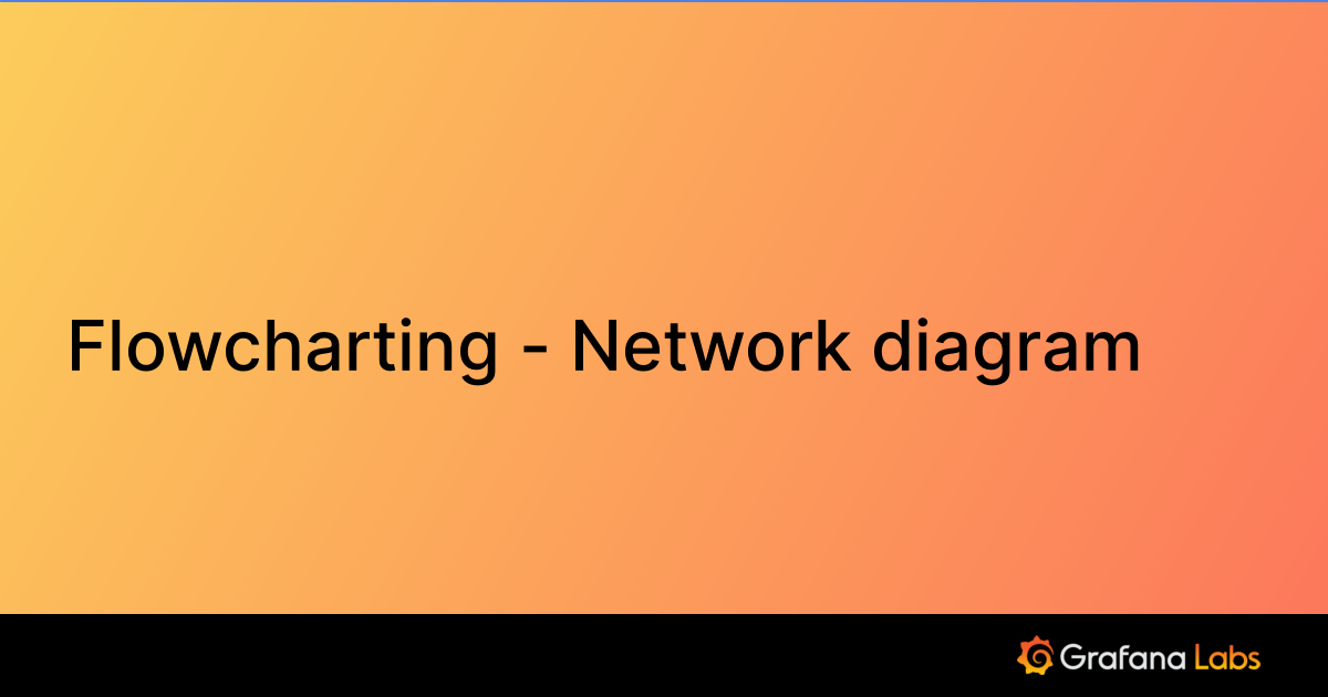 Flowcharting - Network diagram | Grafana Labs