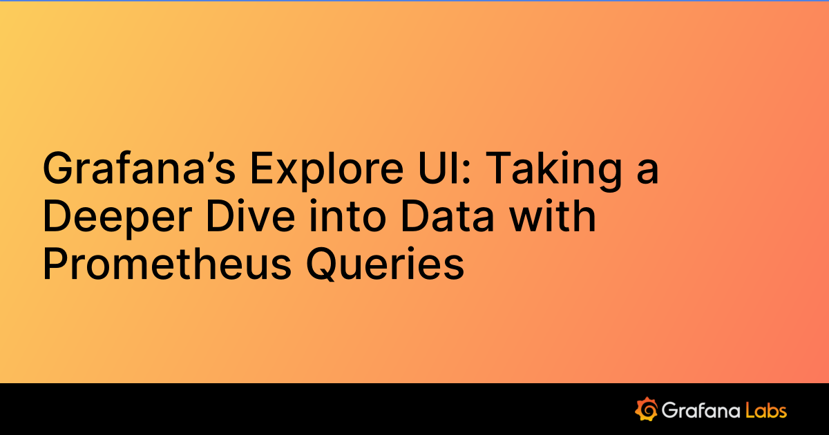 Make time-series exploration easier with the PostgreSQL/TimescaleDB ...