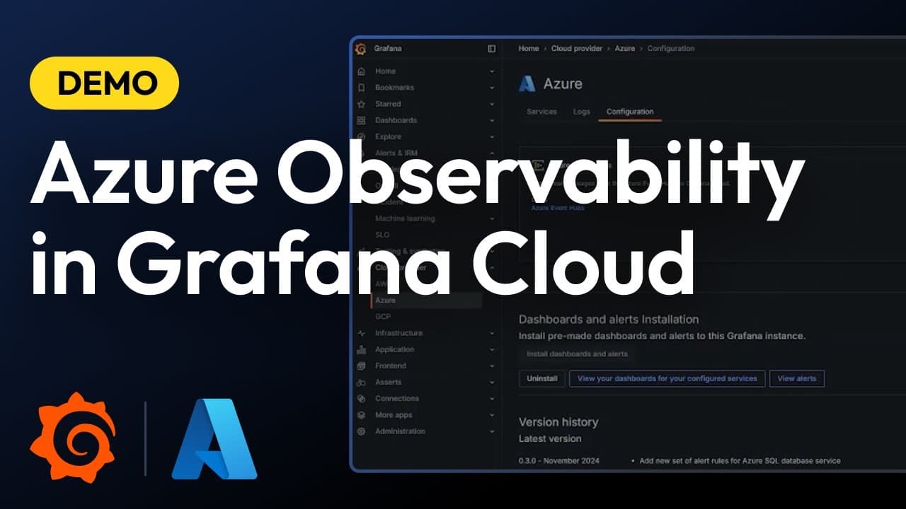 Monitor Microsoft Azure in Grafana Cloud: simplify and centralize your ...