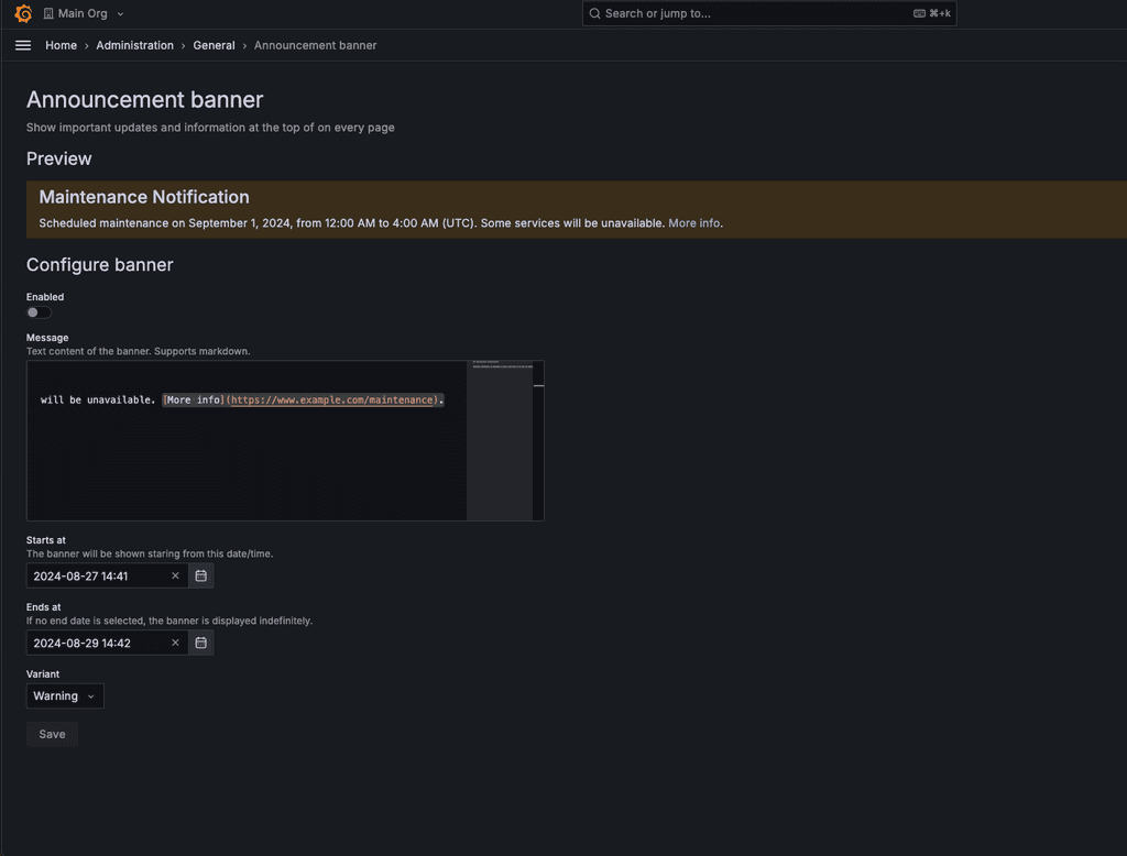 Grafana 11.3 release: Scenes-powered dashboards, visualization and ...