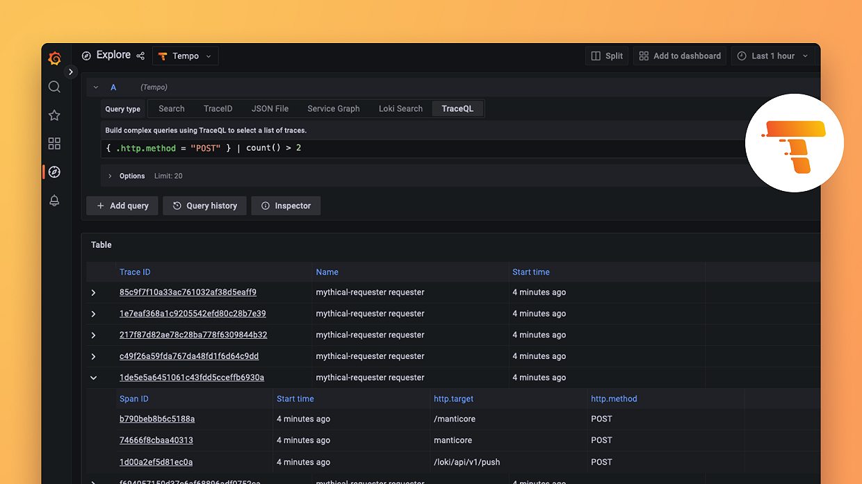Getting started with Grafana Tempo and TraceQL | Grafana Labs