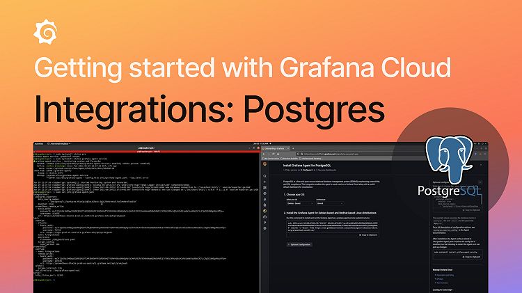 Getting Started With Grafana Cloud Postgres Integration Grafana Labs 9479