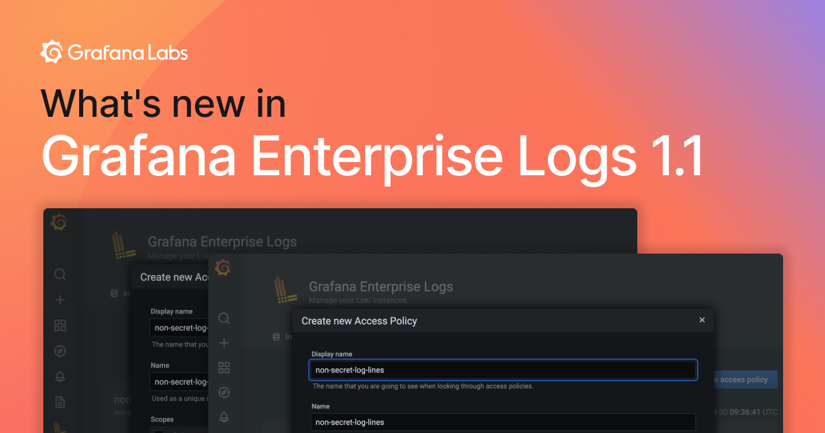 What's new in Grafana Enterprise Logs 1.1: Label-based access control | Grafana Labs