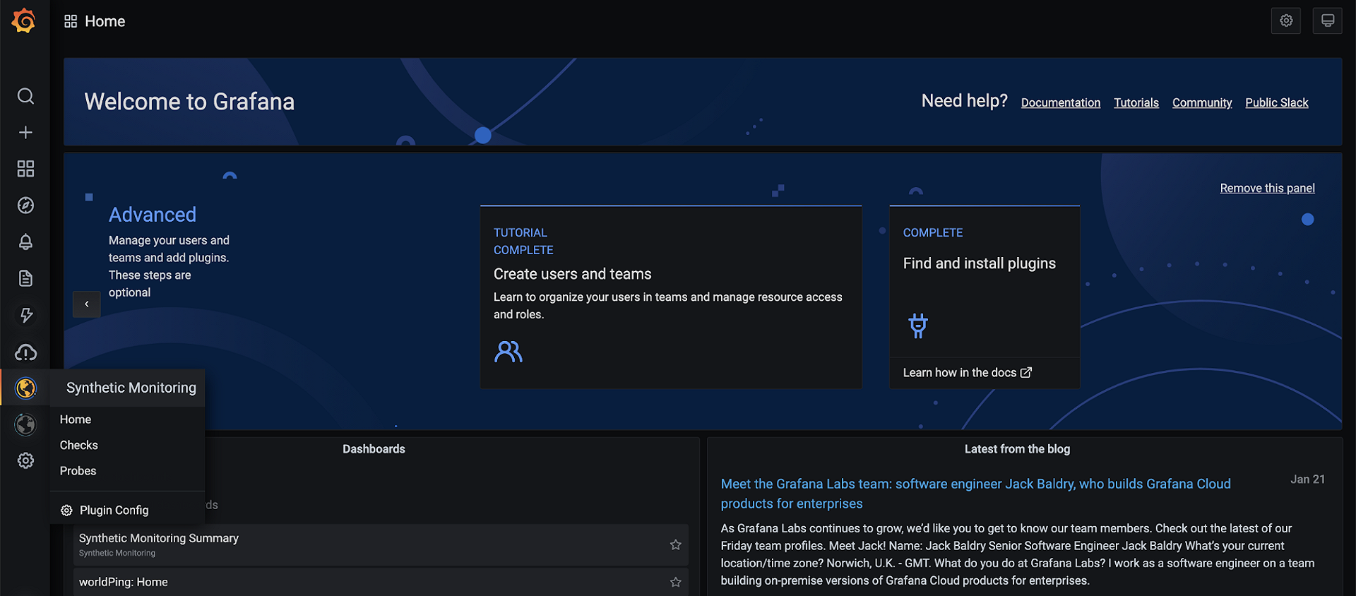 Farewell, worldPing. Hello, Grafana Cloud synthetic monitoring ...