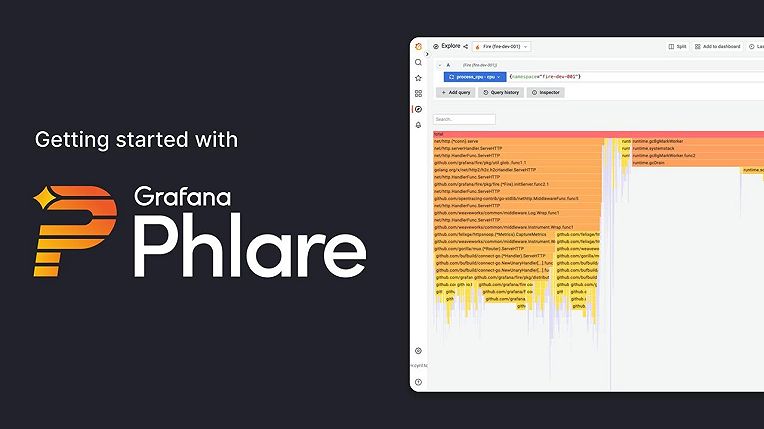 Improve continuous profiling with flame graphs in Grafana