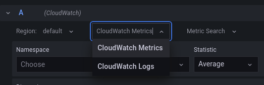 Amazon CloudWatch query editor | Grafana documentation