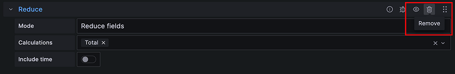 Transform data | Grafana Cloud documentation